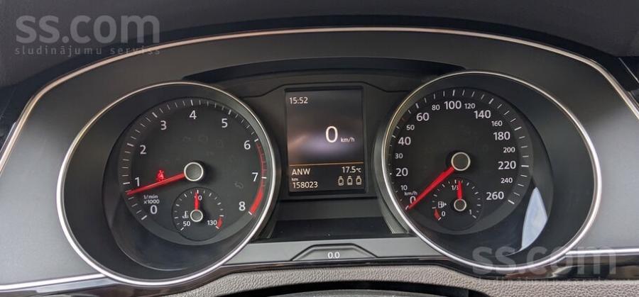 Yellow Volkswagen Passat B8 2016 in Riga, with an engine capacity of 1.80 L and mileage of 158 thousand km for 13900 €, photo 9 on AUTOMOTO.COM.LV
