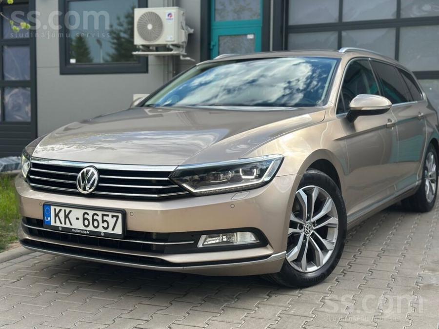 Yellow Volkswagen Passat B8 2016 in Riga, with an engine capacity of 1.80 L and mileage of 149 thousand km for 12300 €, photo 1 on AUTOMOTO.COM.LV