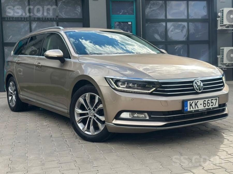Yellow Volkswagen Passat B8 2016 in Riga, with an engine capacity of 1.80 L and mileage of 149 thousand km for 12300 €, photo 3 on AUTOMOTO.COM.LV