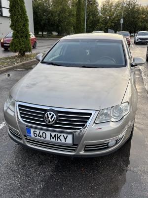 Beige Volkswagen Passat 2008 in Narva, with an engine capacity of 2.00 L and mileage of 235 thousand km for 1200 €, photo 11 on AUTOMOTO.COM.LV