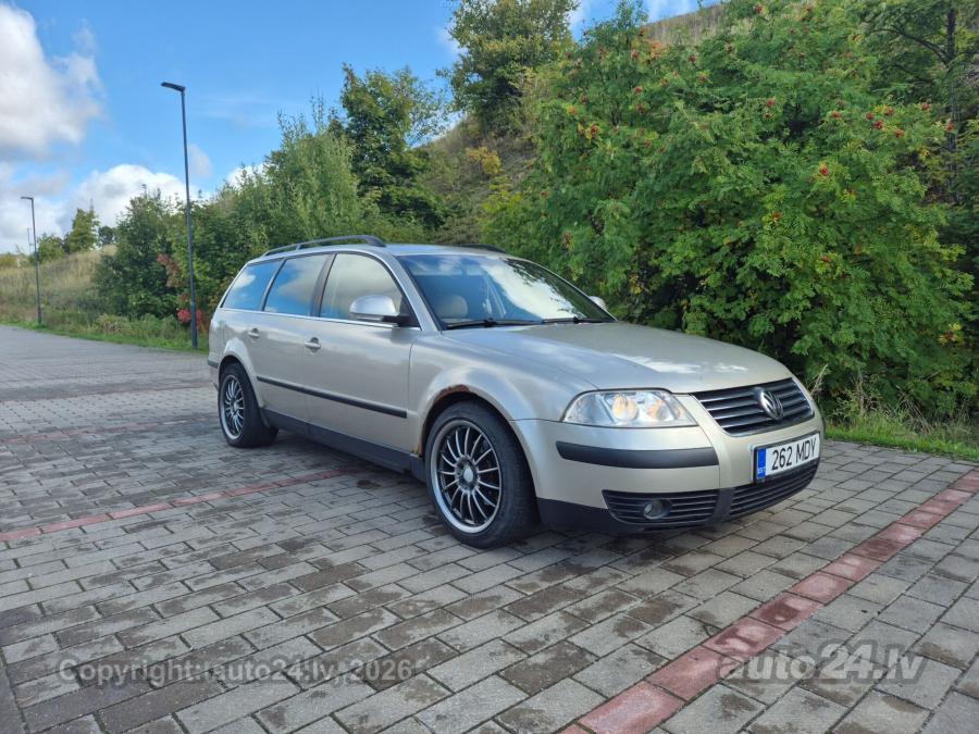Beige Volkswagen Passat 2004 in Rakvere, with an engine capacity of 2.00 L and mileage of 205 thousand km for 1690 €, photo 9 on AUTOMOTO.COM.LV
