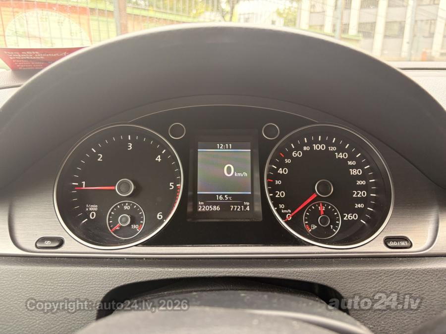 Beige Volkswagen Passat 2012 in Tallinn, with an engine capacity of 2.00 L and mileage of 221 thousand km for 5300 €, photo 8 on AUTOMOTO.COM.LV