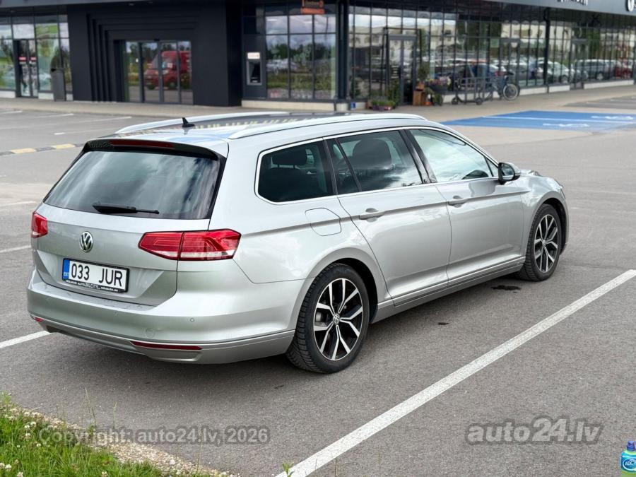 Beige Volkswagen Passat 2016 in Tallinn, with an engine capacity of 2.00 L and mileage of 325 thousand km for 8699 €, photo 6 on AUTOMOTO.COM.LV
