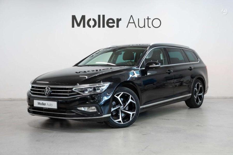 Black Volkswagen Passat 2022 in Vilnius, with an engine capacity of 2.00 L and mileage of 140 thousand km for 23900 €, photo 1 on AUTOMOTO.COM.LV
