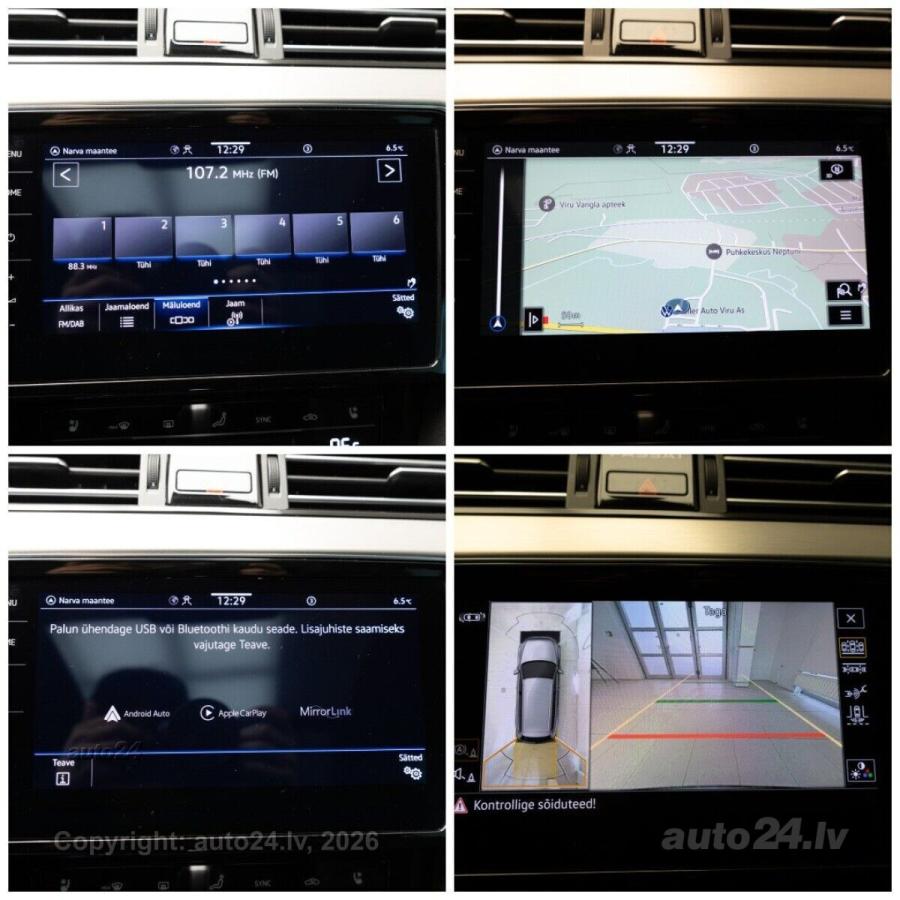 Black Volkswagen Passat 2023 in Johvi, with an engine capacity of 2.00 L and mileage of 161 thousand km for 23500 €, photo 21 on AUTOMOTO.COM.LV