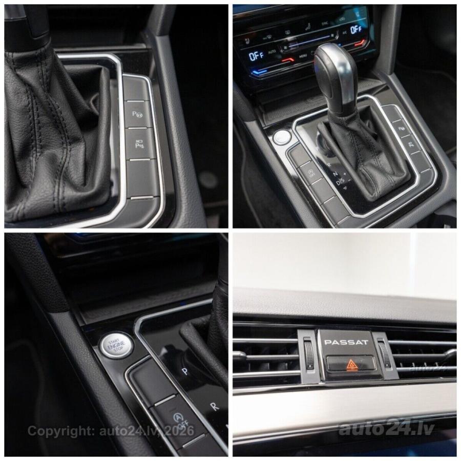 Black Volkswagen Passat 2023 in Johvi, with an engine capacity of 2.00 L and mileage of 161 thousand km for 23500 €, photo 28 on AUTOMOTO.COM.LV