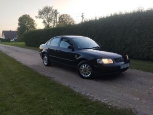 Melns Volkswagen Passat 1997 Jurbarkas, ar dzinēja tilpumu 1.90 L un nobraukumu 353 tūkst. km par 650 €, foto  vietnē AUTOMOTO.COM.LV
