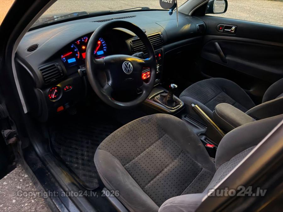 Melns Volkswagen Passat 1999 Tartu, ar dzinēja tilpumu 1.60 L un nobraukumu 0 tūkst. km par 1350 €, foto 7 vietnē AUTOMOTO.COM.LV