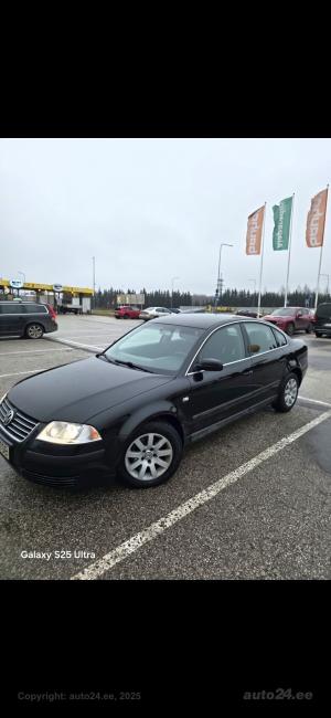 Black Volkswagen Passat 2000 in Tartu, with an engine capacity of 1.90 L and mileage of 368 thousand km for 1499 €, photo 2 on AUTOMOTO.COM.LV