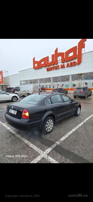 Black Volkswagen Passat 2000 in Tartu, with an engine capacity of 1.90 L and mileage of 368 thousand km for 1499 €, photo 3 on AUTOMOTO.COM.LV