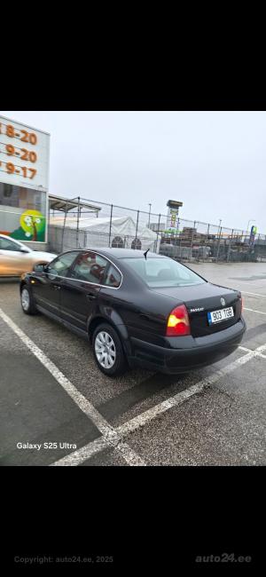 Black Volkswagen Passat 2000 in Tartu, with an engine capacity of 1.90 L and mileage of 368 thousand km for 1499 €, photo 4 on AUTOMOTO.COM.LV