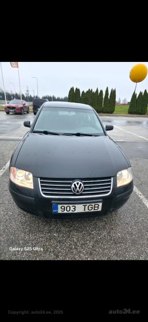 Black Volkswagen Passat 2000 in Tartu, with an engine capacity of 1.90 L and mileage of 368 thousand km for 1499 €, photo 6 on AUTOMOTO.COM.LV