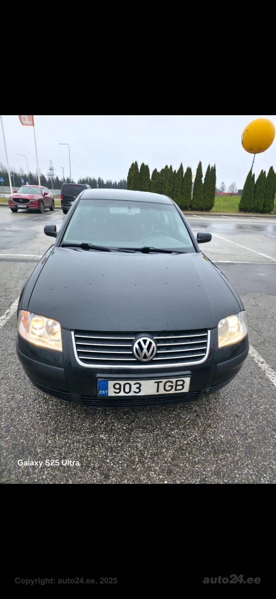 Black Volkswagen Passat 2000 in Tartu, with an engine capacity of 1.90 L and mileage of 368 thousand km for 1499 €, photo 6 on AUTOMOTO.COM.LV
