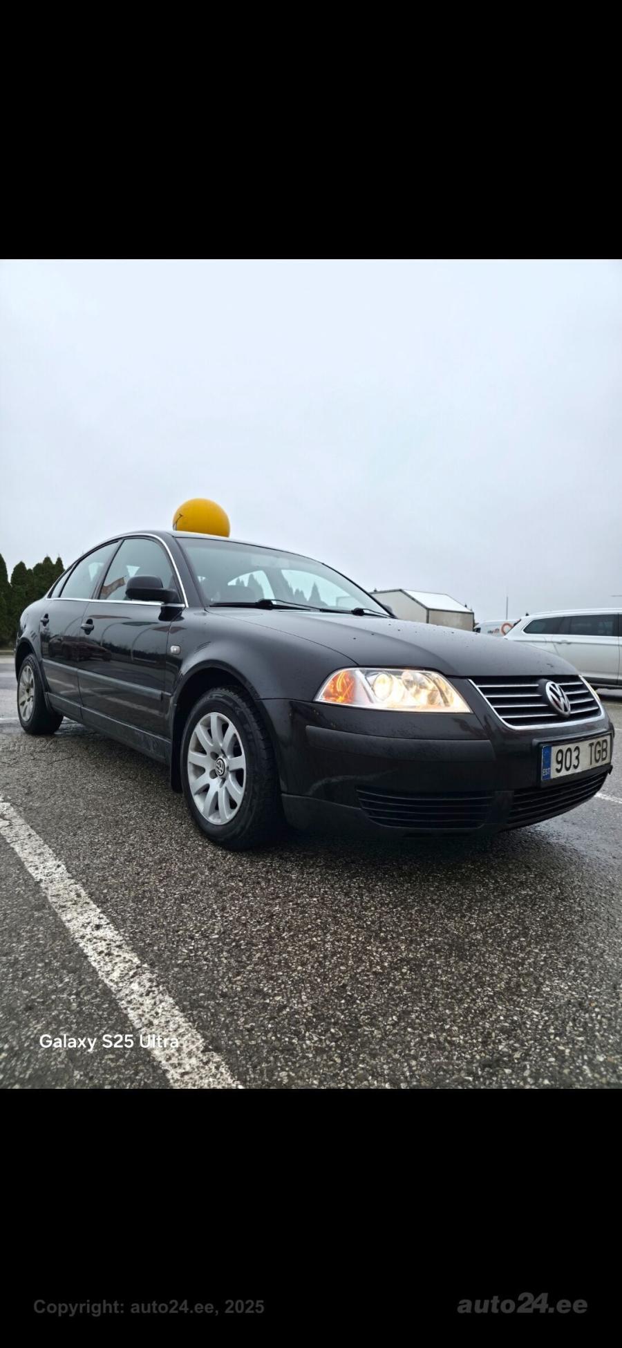 Black Volkswagen Passat 2000 in Tartu, with an engine capacity of 1.90 L and mileage of 368 thousand km for 1499 €, photo 7 on AUTOMOTO.COM.LV