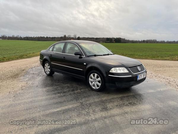 Black Volkswagen Passat 2001 in Rapla, with an engine capacity of 2.80 L and mileage of 346 thousand km for 2700 €, photo 1 on AUTOMOTO.COM.LV