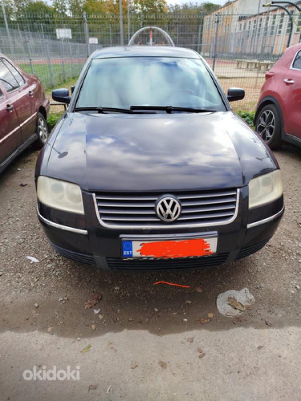 Black Volkswagen Passat 2002 in Narva, with an engine capacity of 2.80 L and mileage of 258 thousand km for 700 €, photo 1 on AUTOMOTO.COM.LV