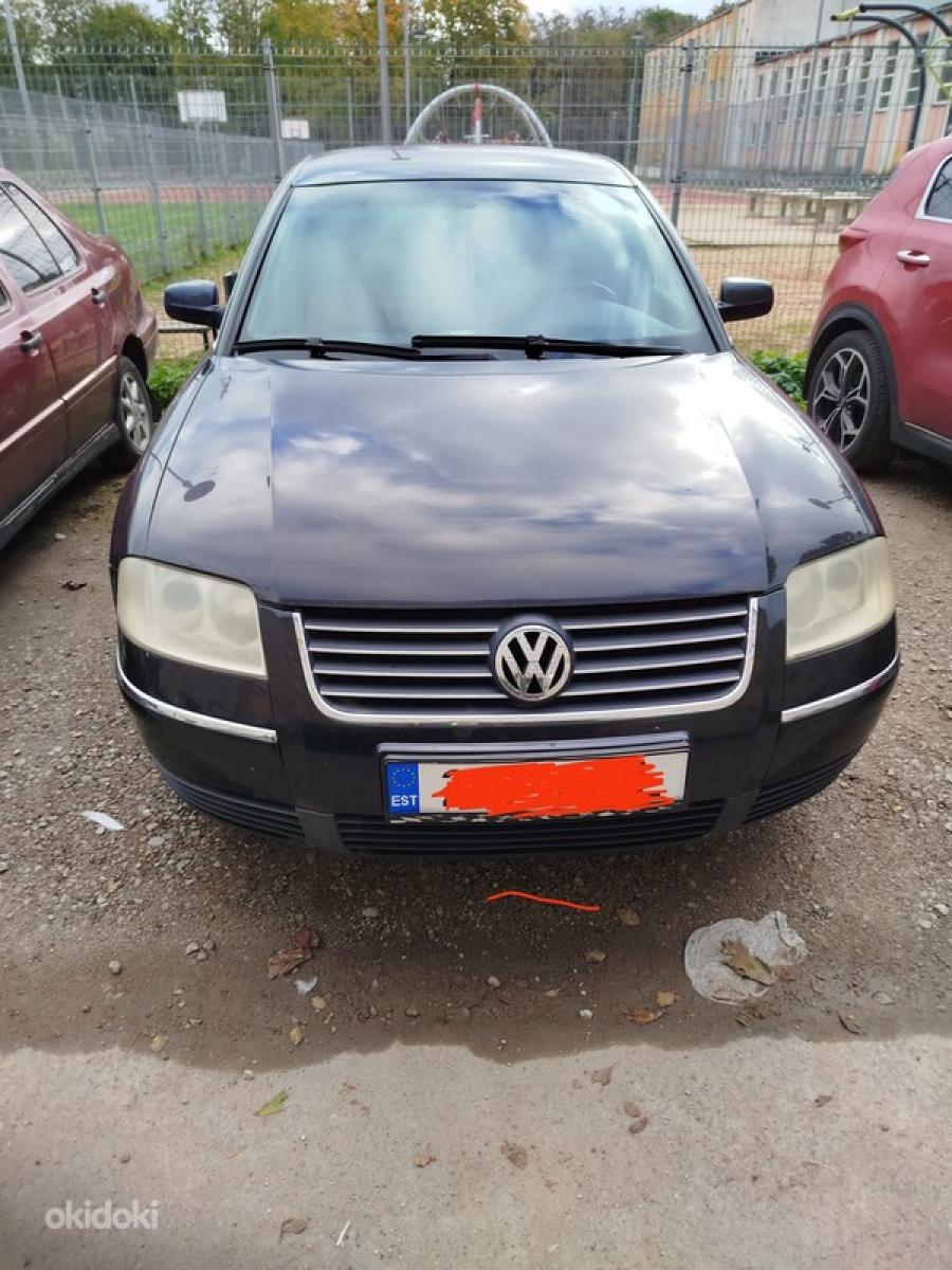 Black Volkswagen Passat 2002 in Narva, with an engine capacity of 2.80 L and mileage of 258 thousand km for 700 €, photo 6 on AUTOMOTO.COM.LV