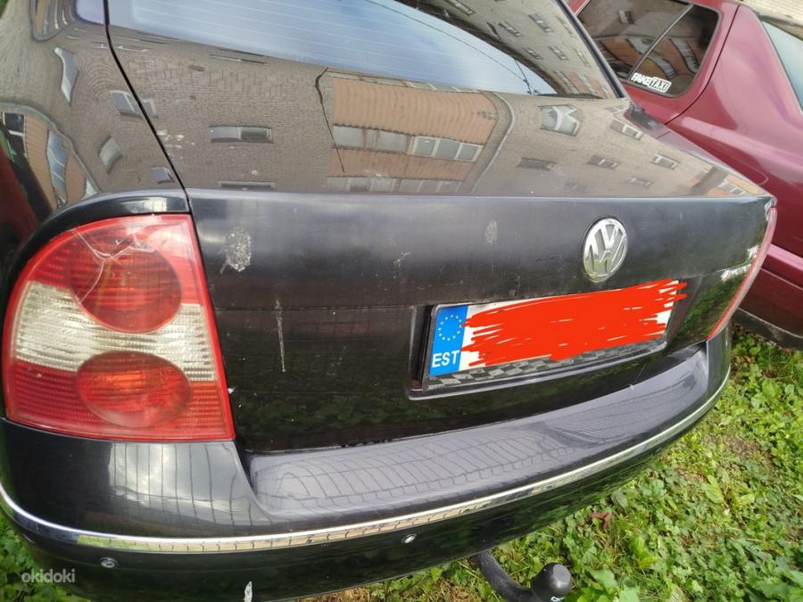 Black Volkswagen Passat 2002 in Narva, with an engine capacity of 2.80 L and mileage of 258 thousand km for 700 €, photo 7 on AUTOMOTO.COM.LV