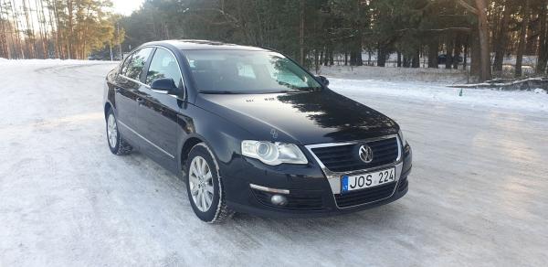 Black Volkswagen Passat 2005 in Jonava, with an engine capacity of 1.90 L and mileage of 306 thousand km for 3000 €, photo 1 on AUTOMOTO.COM.LV