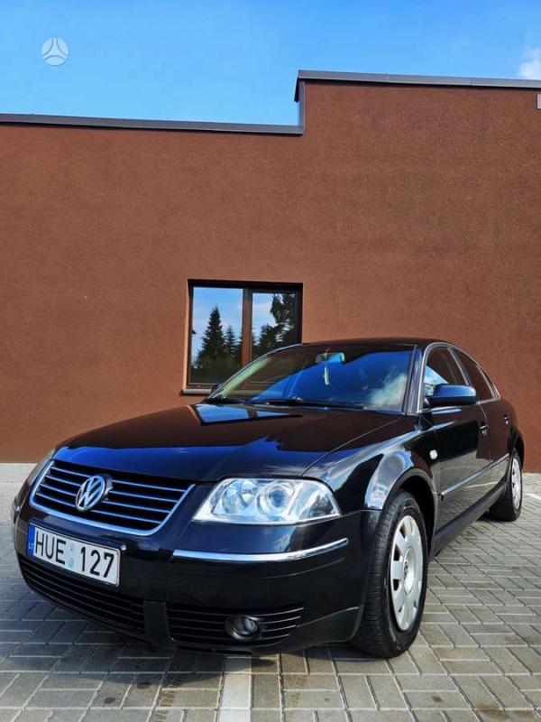 Черный Фольксваген Пассат 2005 в Кайшядорис, объемом двигателя 1.90 л и пробегом 371 тыс. км за 1750 €, фото 7 на AUTOMOTO.COM.LV