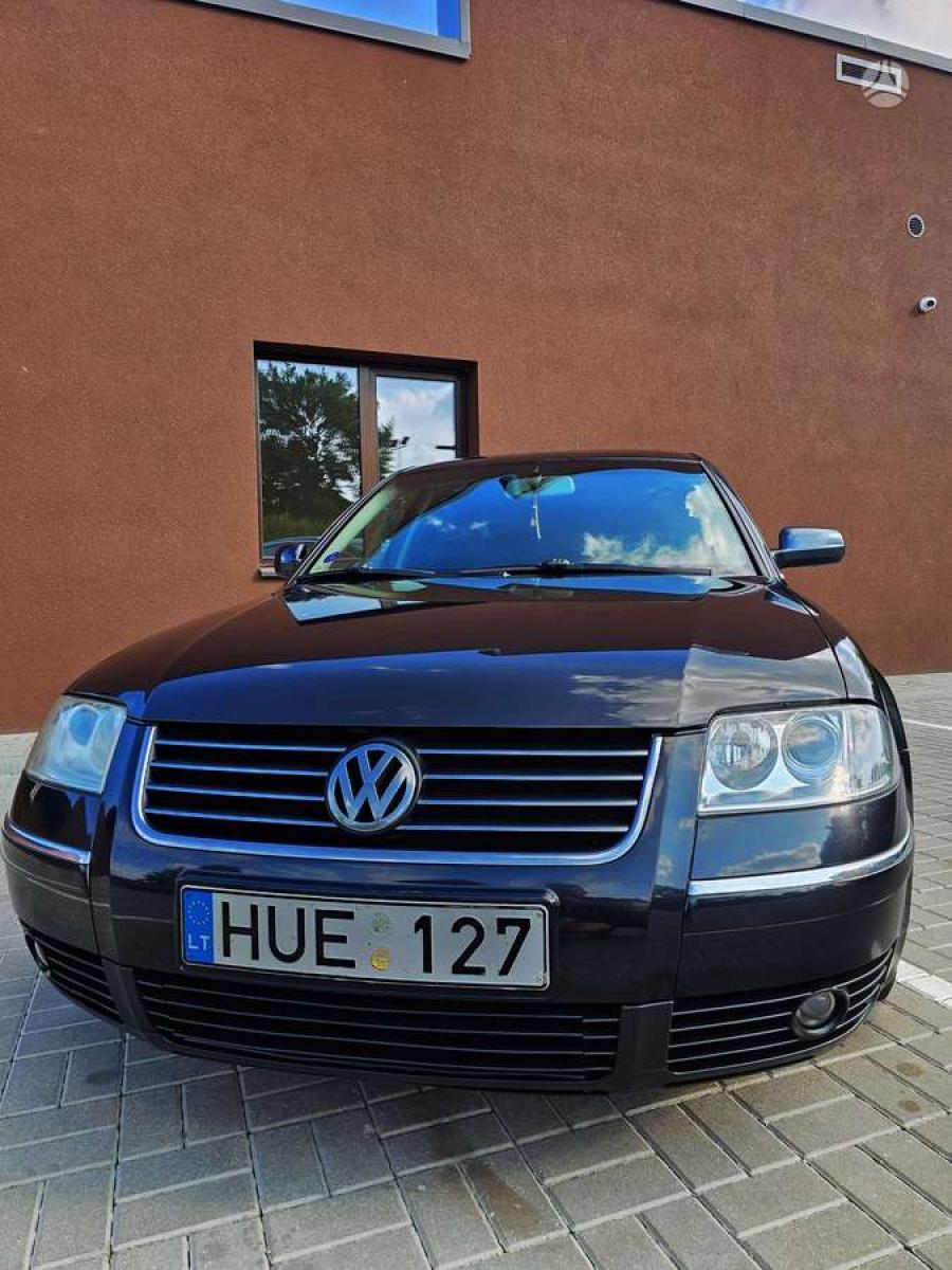 Black Volkswagen Passat 2005 in Kaisiadorys, with an engine capacity of 1.90 L and mileage of 371 thousand km for 1750 €, photo 10 on AUTOMOTO.COM.LV