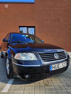 Black Volkswagen Passat 2005 in Kaisiadorys, with an engine capacity of 1.90 L and mileage of 371 thousand km for 1750 €, photo 11 on AUTOMOTO.COM.LV