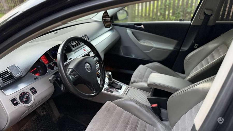 Черный Фольксваген Пассат 2005 в Вильнюс, объемом двигателя 1.97 л и пробегом 258 тыс. км за 1400 €, фото 15 на AUTOMOTO.COM.LV