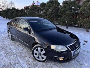 Black Volkswagen Passat 2006 in Alytus, with an engine capacity of 1.97 L and mileage of 279 thousand km for 2450 €, photo 2 on AUTOMOTO.COM.LV