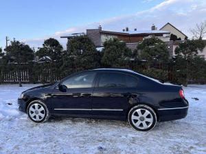 Black Volkswagen Passat 2006 in Alytus, with an engine capacity of 1.97 L and mileage of 279 thousand km for 2450 €, photo 9 on AUTOMOTO.COM.LV