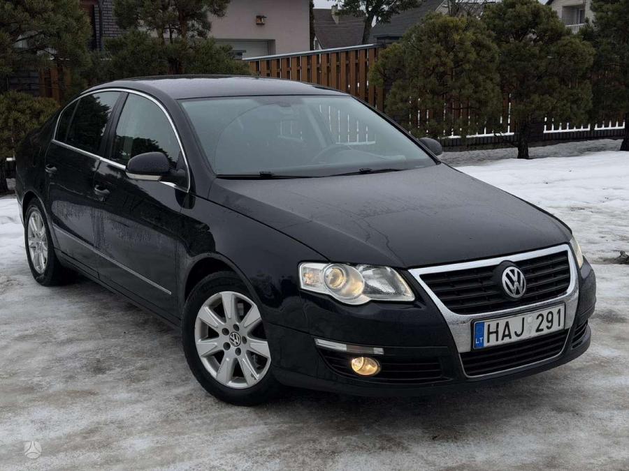 Melns Volkswagen Passat 2006 Alīta, ar dzinēja tilpumu 1.97 L un nobraukumu 276 tūkst. km par 2350 €, foto 4 vietnē AUTOMOTO.COM.LV