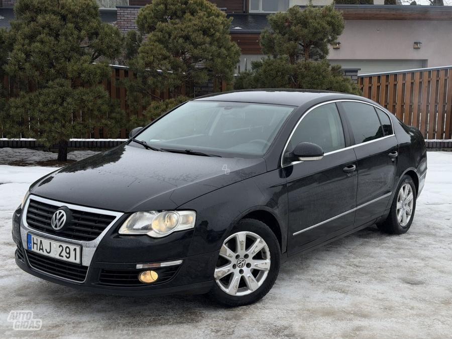 Melns Volkswagen Passat 2006 Alīta, ar dzinēja tilpumu 2.00 L un nobraukumu 276 tūkst. km par 2350 €, foto 1 vietnē AUTOMOTO.COM.LV