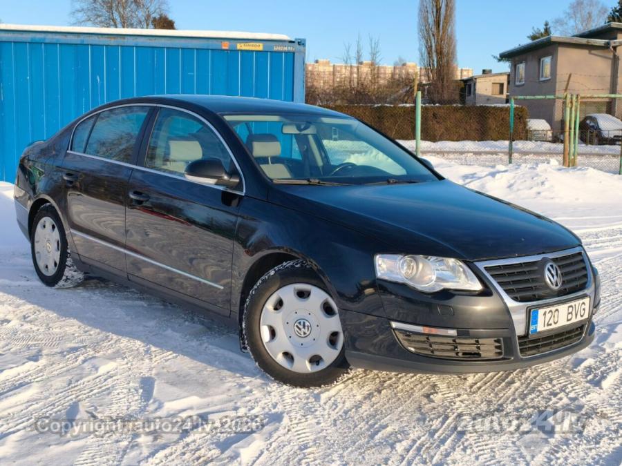 Black Volkswagen Passat 2006 in Tallinn, with an engine capacity of 1.90 L and mileage of 322 thousand km for 2999 €, photo 1 on AUTOMOTO.COM.LV