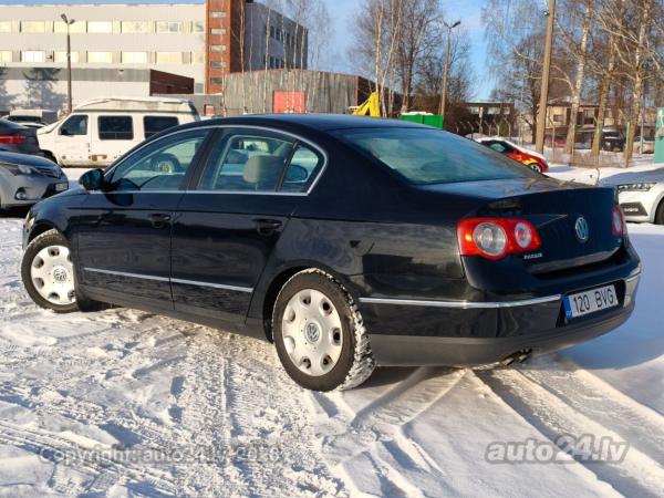 Black Volkswagen Passat 2006 in Tallinn, with an engine capacity of 1.90 L and mileage of 322 thousand km for 2999 €, photo 8 on AUTOMOTO.COM.LV