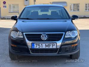 Black Volkswagen Passat 2006 in Narva, with an engine capacity of 2.00 L and mileage of 124 thousand km for 1499 €, photo  on AUTOMOTO.COM.LV