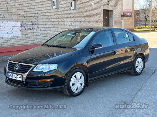 Black Volkswagen Passat 2006 in Narva, with an engine capacity of 2.00 L and mileage of 124 thousand km for 1499 €, photo 7 on AUTOMOTO.COM.LV