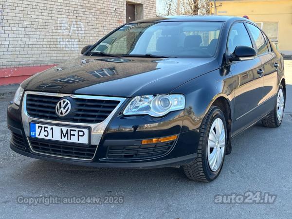 Black Volkswagen Passat 2006 in Narva, with an engine capacity of 2.00 L and mileage of 124 thousand km for 1499 €, photo 8 on AUTOMOTO.COM.LV
