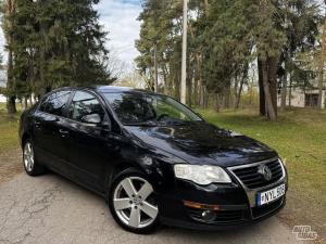 Melns Volkswagen Passat 2006 Panevēža, ar dzinēja tilpumu 1.60 L un nobraukumu 205 tūkst. km par 1250 €, foto  vietnē AUTOMOTO.COM.LV