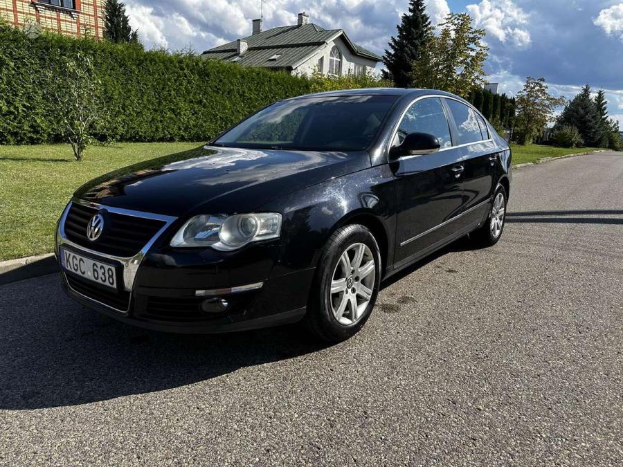 Melns Volkswagen Passat 2006 Viļņa, ar dzinēja tilpumu 1.97 L un nobraukumu 270 tūkst. km par 2500 €, foto 9 vietnē AUTOMOTO.COM.LV