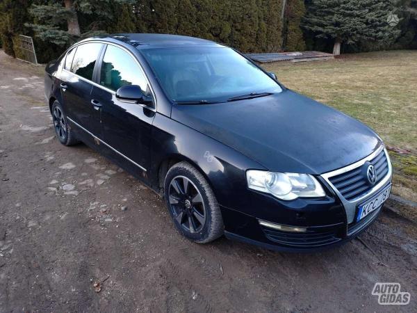Black Volkswagen Passat 2006 in Jurbarkas, with an engine capacity of 2.00 L and mileage of 330 thousand km for 1450 €, photo 1 on AUTOMOTO.COM.LV