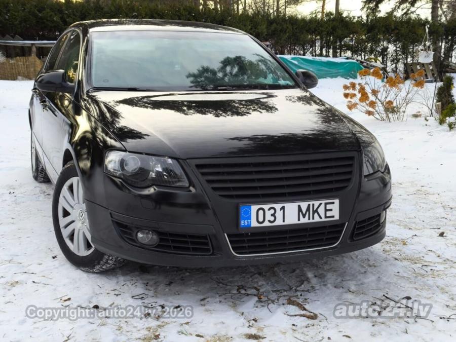 Melns Volkswagen Passat 2007 Tallina, ar dzinēja tilpumu 2.00 L un nobraukumu 298 tūkst. km par 2498 €, foto 2 vietnē AUTOMOTO.COM.LV
