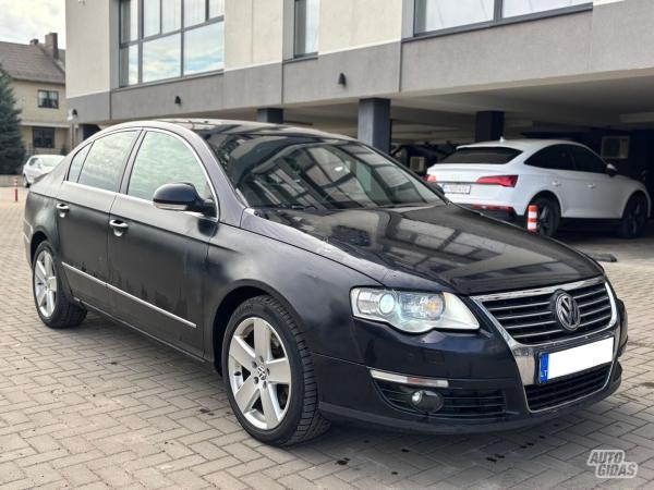 Black Volkswagen Passat 2007 in Kaunas, with an engine capacity of 2.00 L and mileage of 350 thousand km for 1650 €, photo 1 on AUTOMOTO.COM.LV