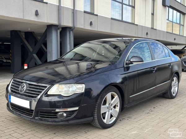 Black Volkswagen Passat 2007 in Kaunas, with an engine capacity of 2.00 L and mileage of 350 thousand km for 1650 €, photo 2 on AUTOMOTO.COM.LV