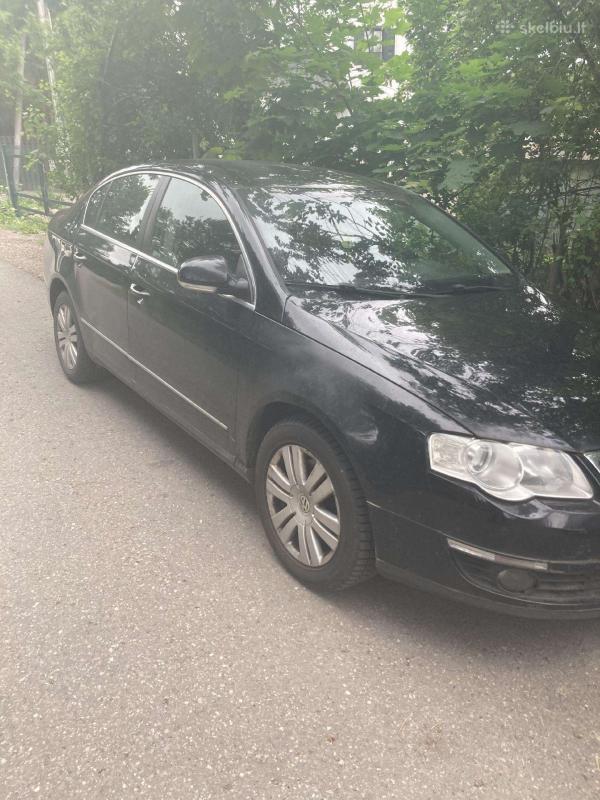 Melns Volkswagen Passat 2007 Viļņa, ar dzinēja tilpumu 2.00 L un nobraukumu 181 tūkst. km par 1450 €, foto 1 vietnē AUTOMOTO.COM.LV