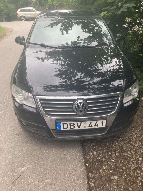 Melns Volkswagen Passat 2007 Viļņa, ar dzinēja tilpumu 2.00 L un nobraukumu 181 tūkst. km par 1450 €, foto 2 vietnē AUTOMOTO.COM.LV