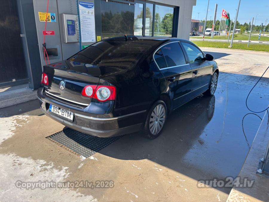 Melns Volkswagen Passat 2007 Rapla, ar dzinēja tilpumu 2.00 L un nobraukumu 0 tūkst. km par 1100 €, foto 5 vietnē AUTOMOTO.COM.LV