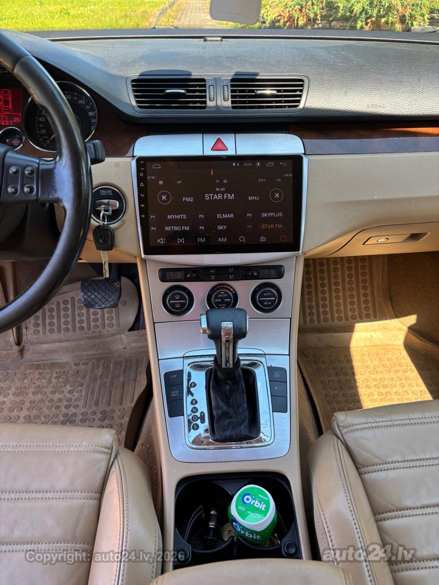 Melns Volkswagen Passat 2007 Rapla, ar dzinēja tilpumu 2.00 L un nobraukumu 0 tūkst. km par 1100 €, foto 10 vietnē AUTOMOTO.COM.LV