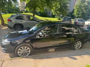 Black Volkswagen Passat 2007 in Kaunas, with an engine capacity of 1.90 L and mileage of 330 thousand km for 1700 €, photo 3 on AUTOMOTO.COM.LV