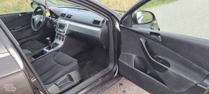 Black Volkswagen Passat 2007 in Druskininkai, with an engine capacity of 1.90 L and mileage of 350 thousand km for 550 €, photo 11 on AUTOMOTO.COM.LV