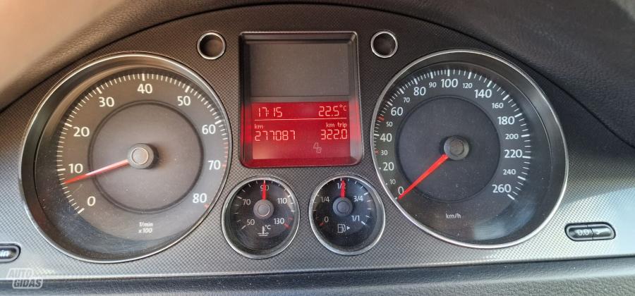Melns Volkswagen Passat 2007 Kauņa, ar dzinēja tilpumu 2.00 L un nobraukumu 277 tūkst. km par 1400 €, foto 8 vietnē AUTOMOTO.COM.LV
