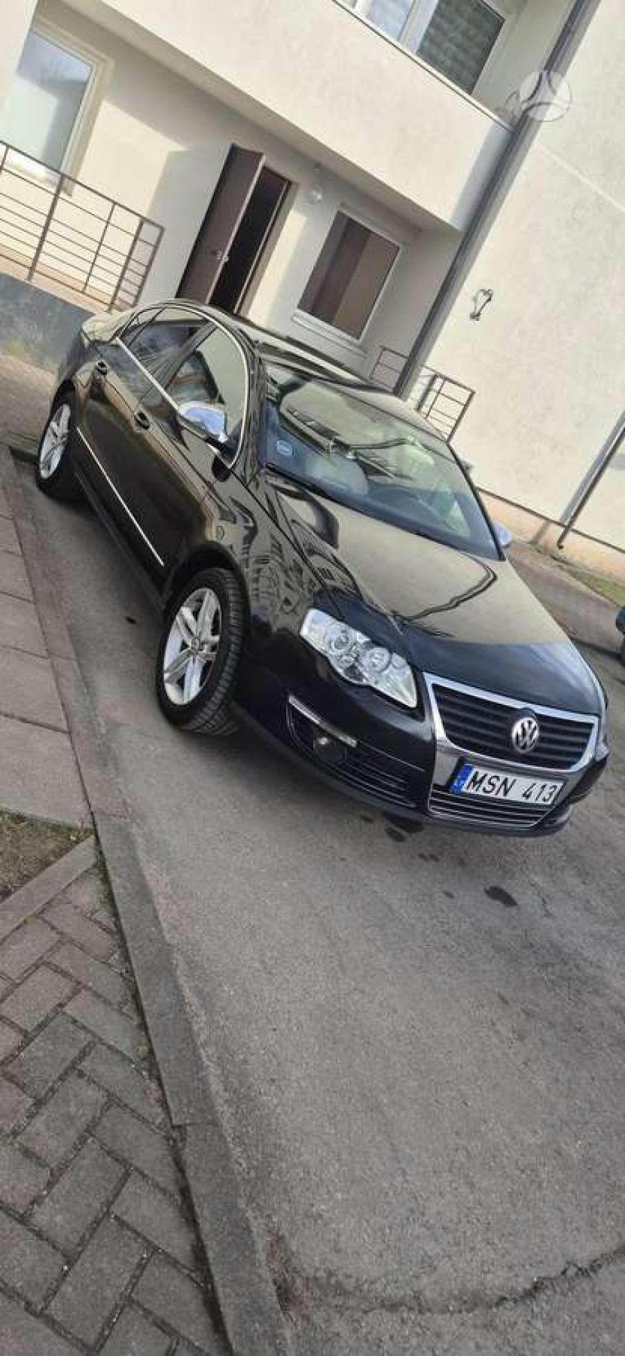Melns Volkswagen Passat 2007 Gargždai, ar dzinēja tilpumu 1.90 L un nobraukumu 367 tūkst. km par 2000 €, foto 1 vietnē AUTOMOTO.COM.LV
